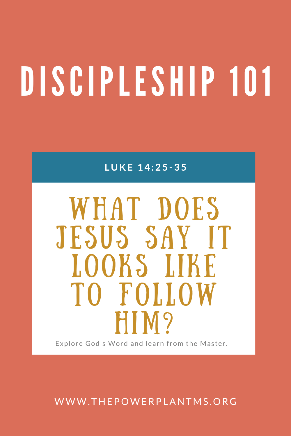 Topical Discussions – ENERGIZED BY FAITH